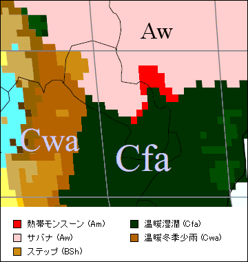 パラグアイの気温 - 旅行のとも、ZenTech